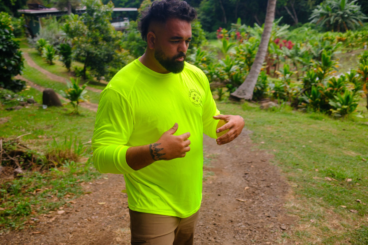 HI VIS- Long Sleeve Work Shirt – Kapuna Farms