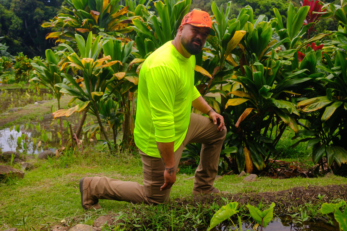 Orange Pollen Camo Trucker – Kapuna Farms