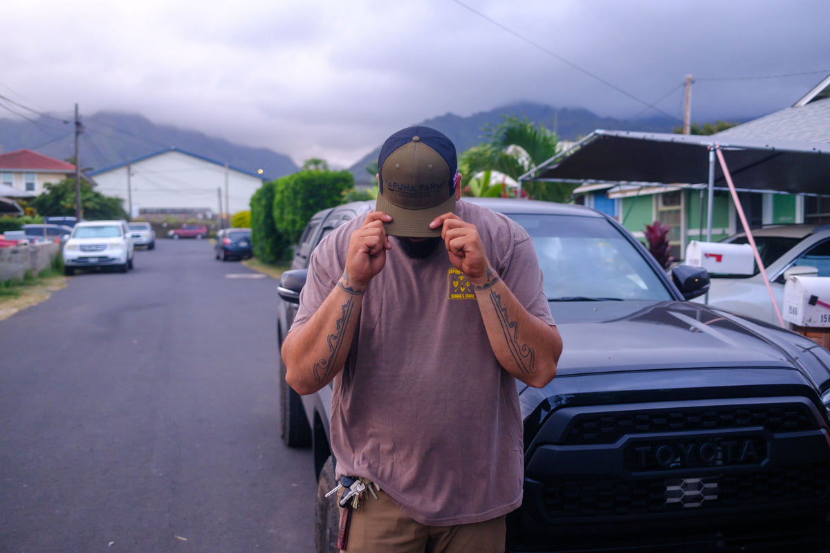 Olive Snap Back Hae Hawai'i – Kapuna Farms