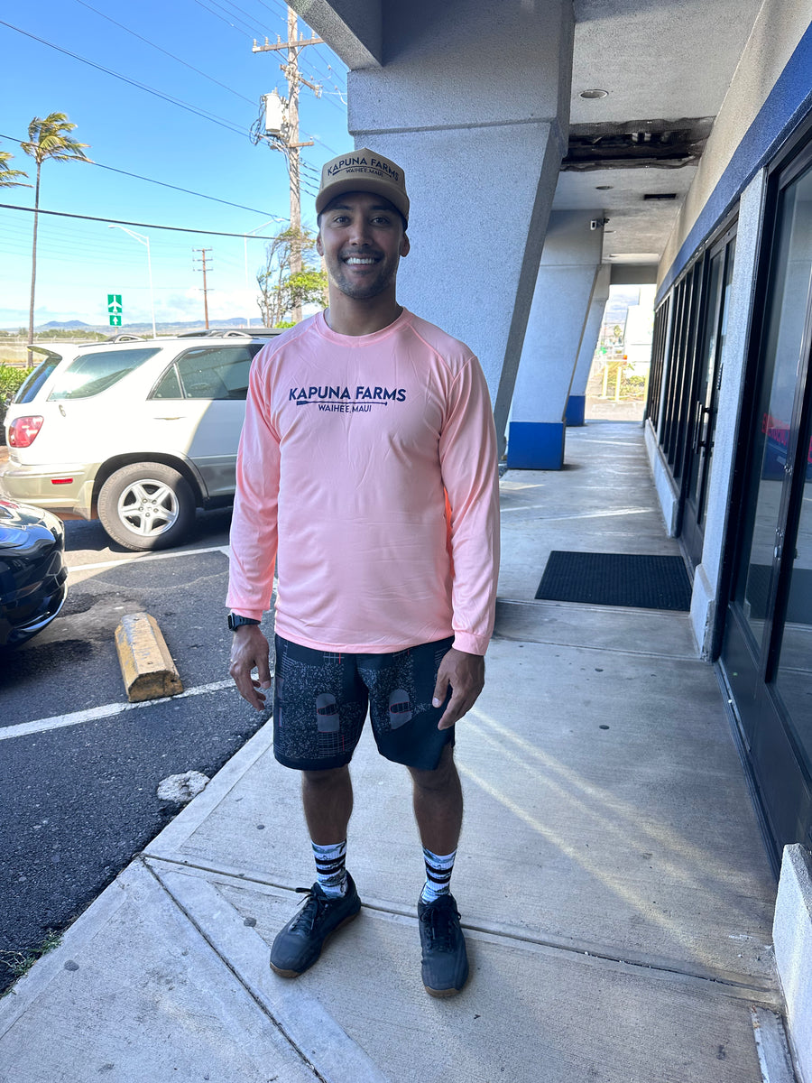 Coral Long Sleeve Work Shirt – Kapuna Farms