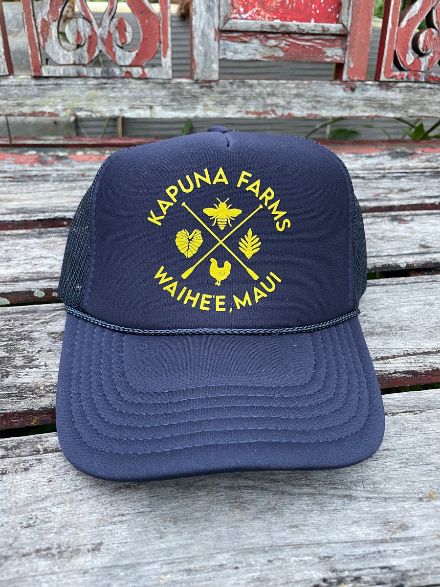 Trucker Hat - Navy – Kapuna Farms