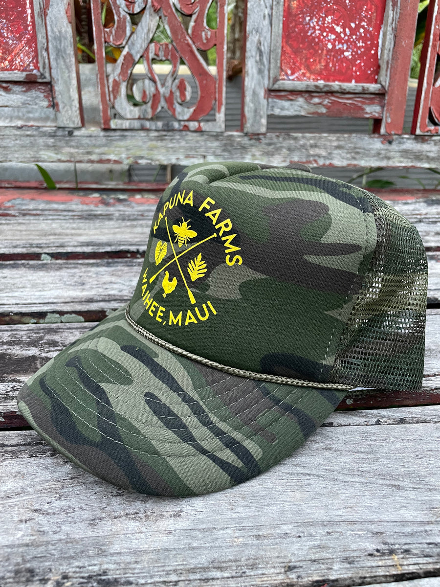 Trucker Hat - Camo – Kapuna Farms