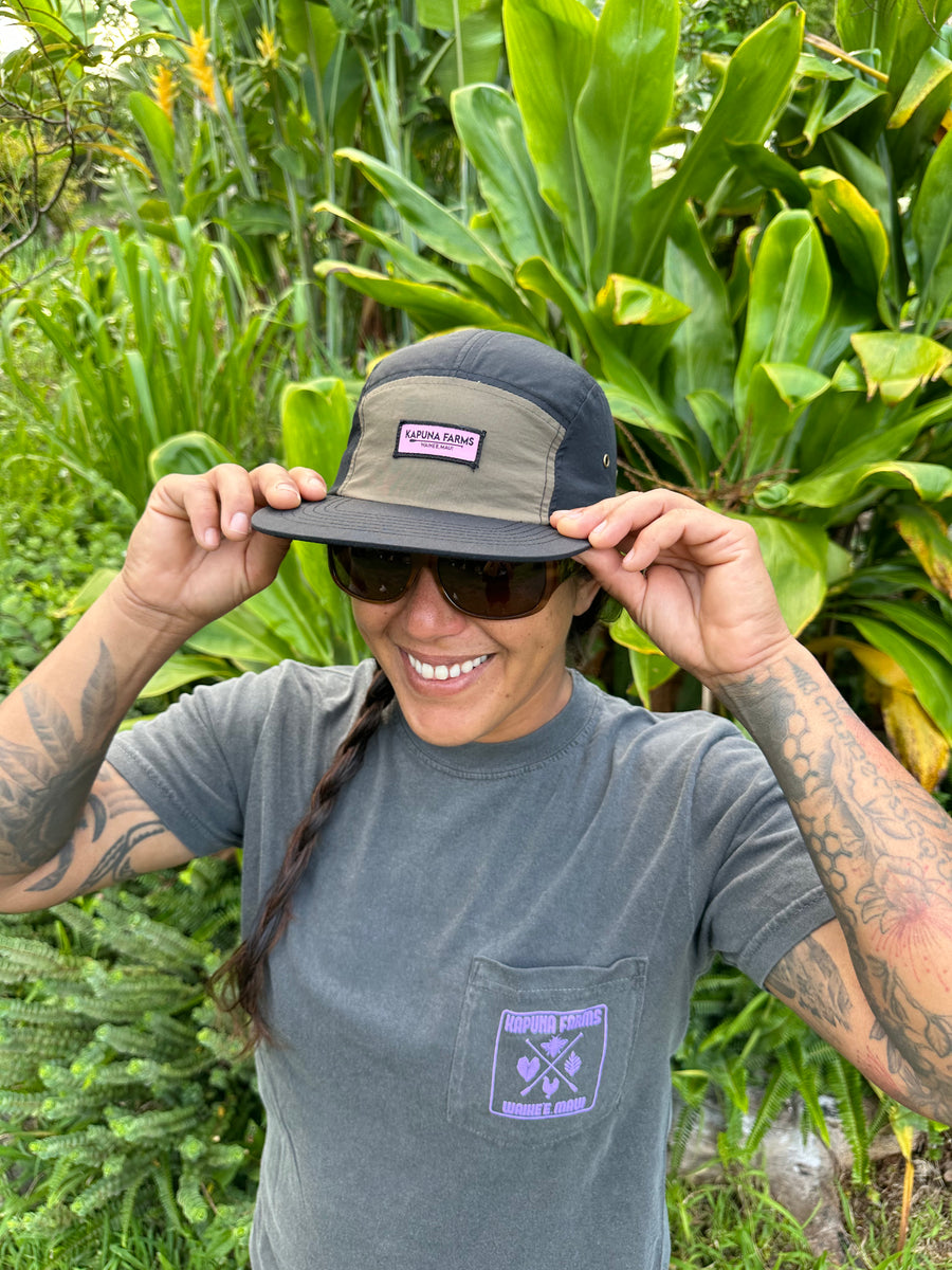 5-Panel Hat - Tri-color – Kapuna Farms
